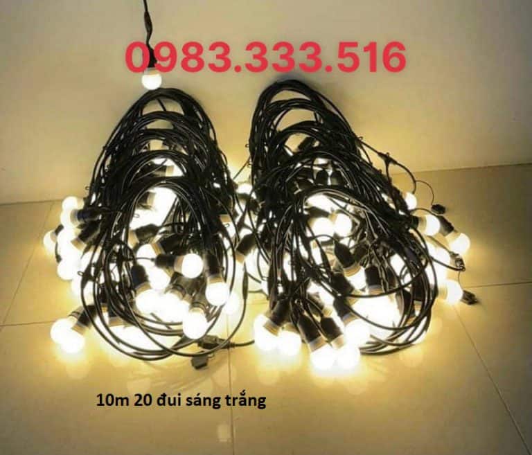 Đèn led thả trang trí noel - Đèn led Green Việt