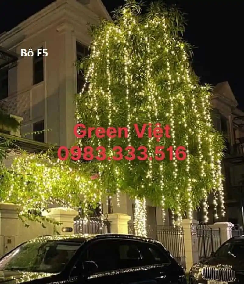 Đèn led thả trang trí noel - Đèn led Green Việt